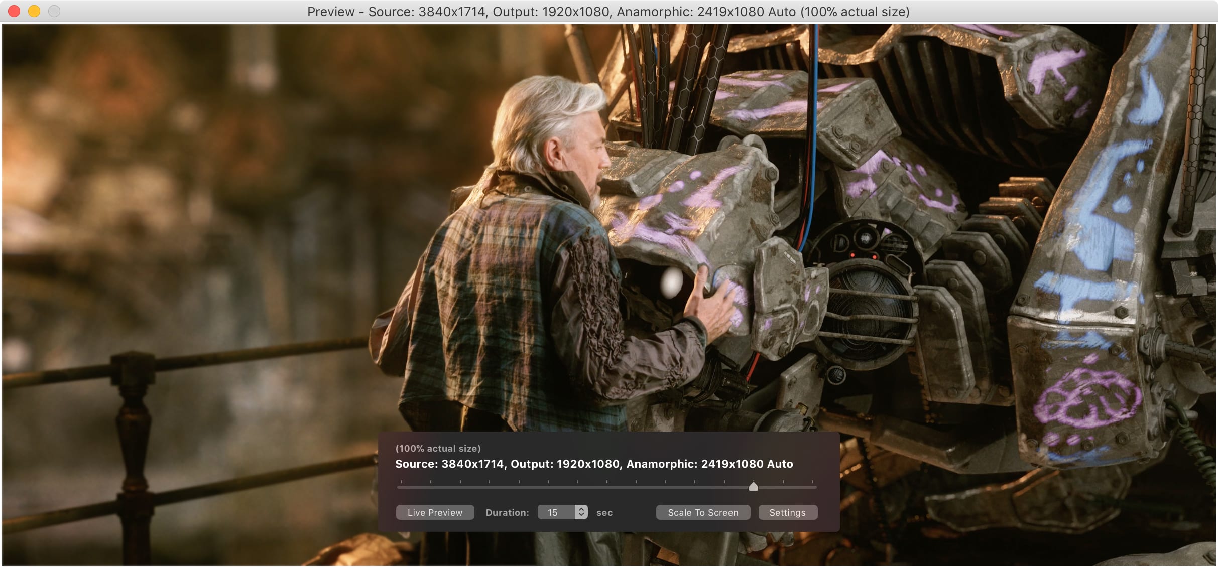 HandBrake Documentation — Previewing your settings